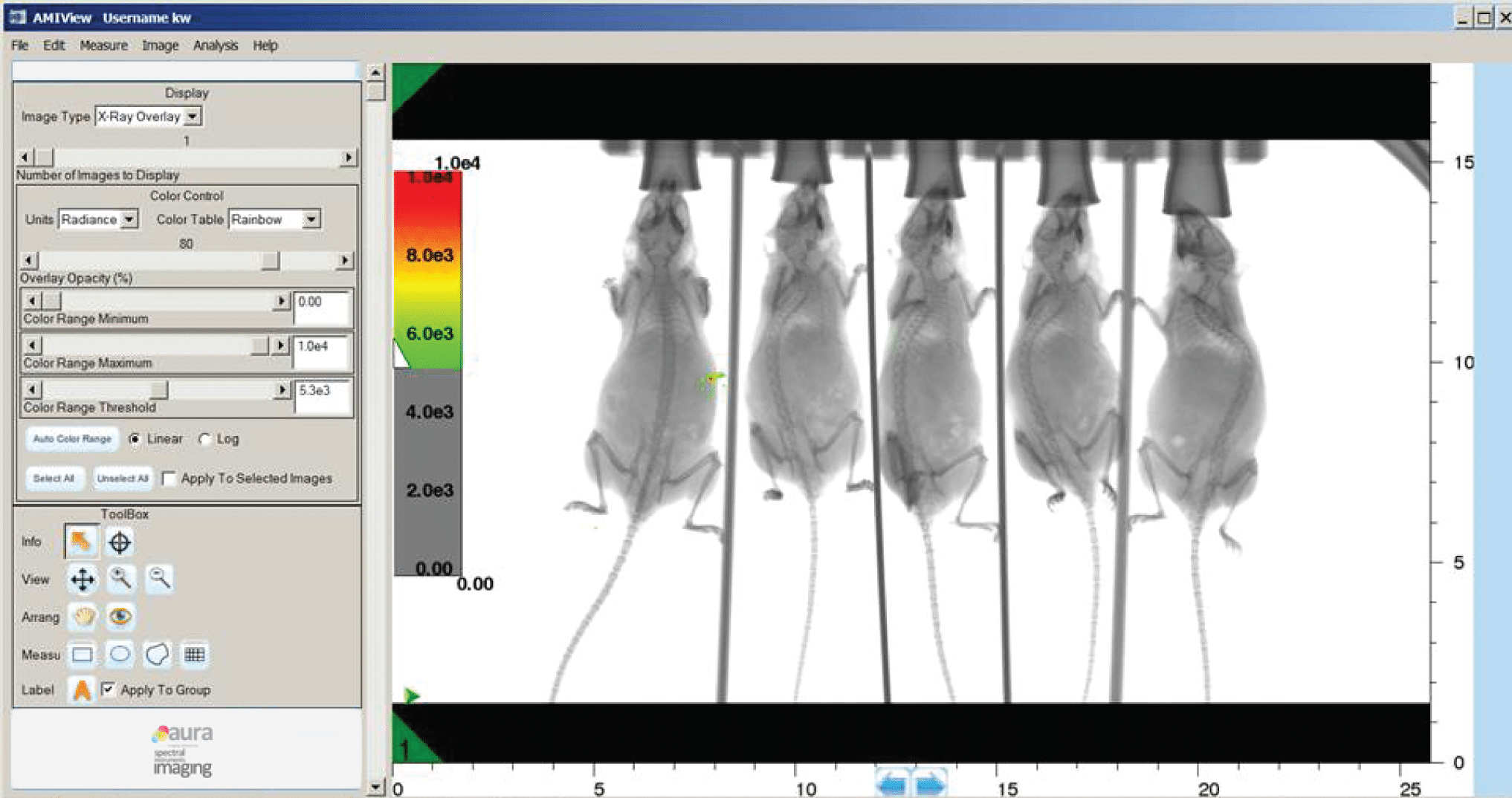 Aura Imaging Software Spectral Instruments Imaging